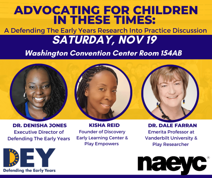 In Defense of Early Childhood Education and Care: DEY Launches First ...