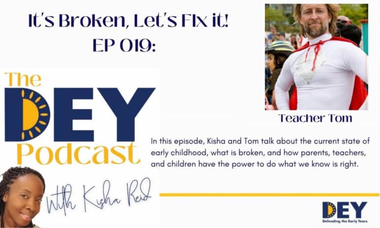 Defending the Early Years - Teacher Tom- It's Broken, Let's Fix it!