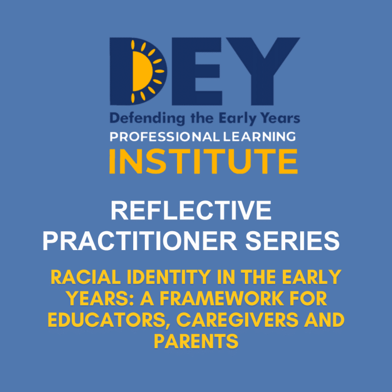 Defending the Early Years - Supporting rights & needs of young children